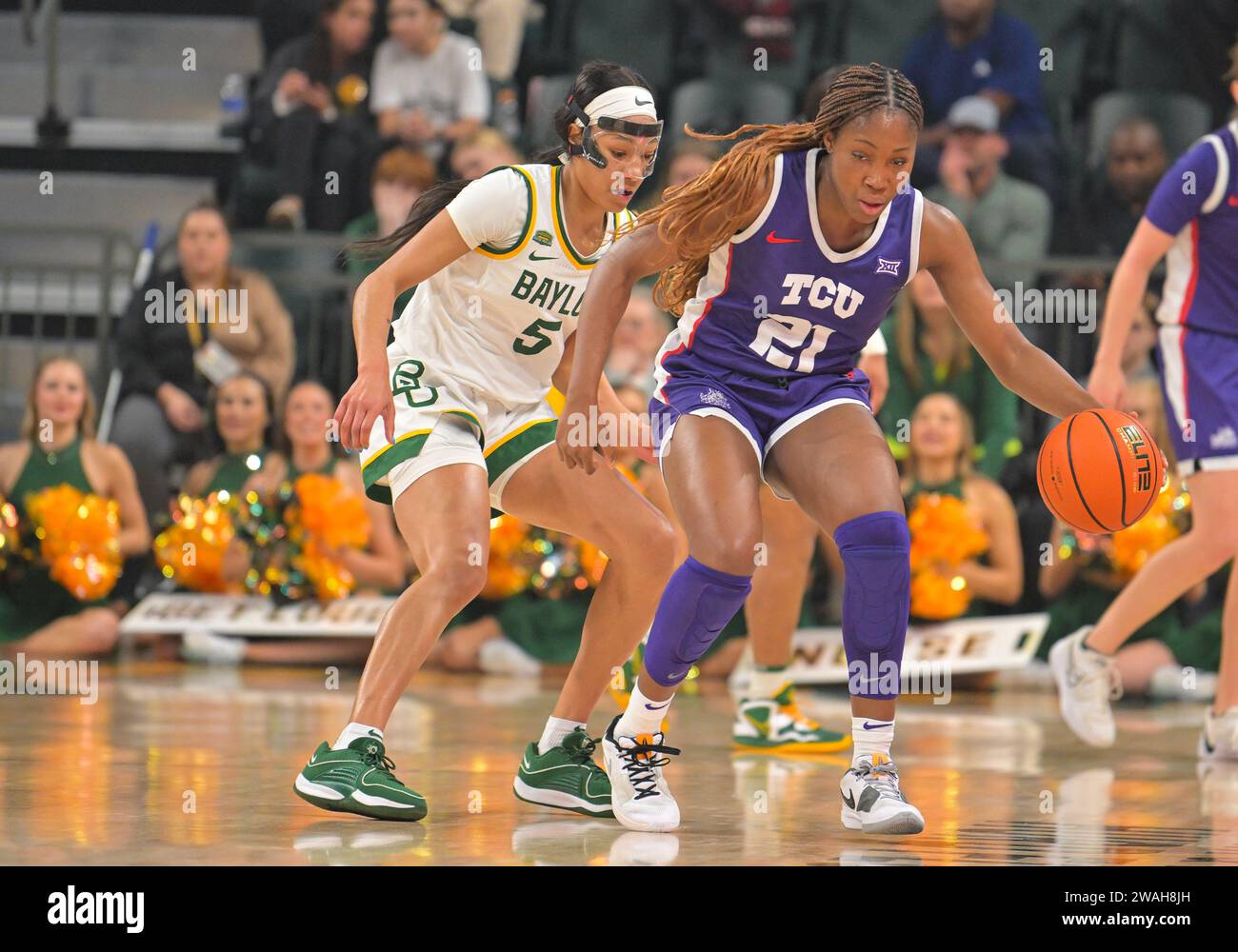 Waco, Texas, USA. 3rd Jan, 2024. Baylor Lady Bears guard Darianna ...