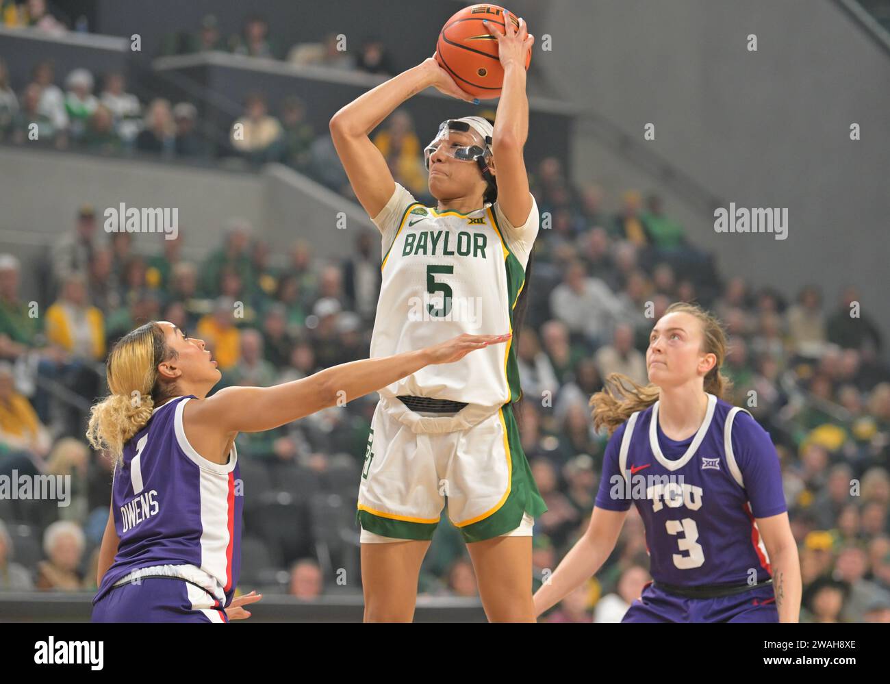 Waco, Texas, USA. 3rd Jan, 2024. Baylor Lady Bears guard Darianna ...