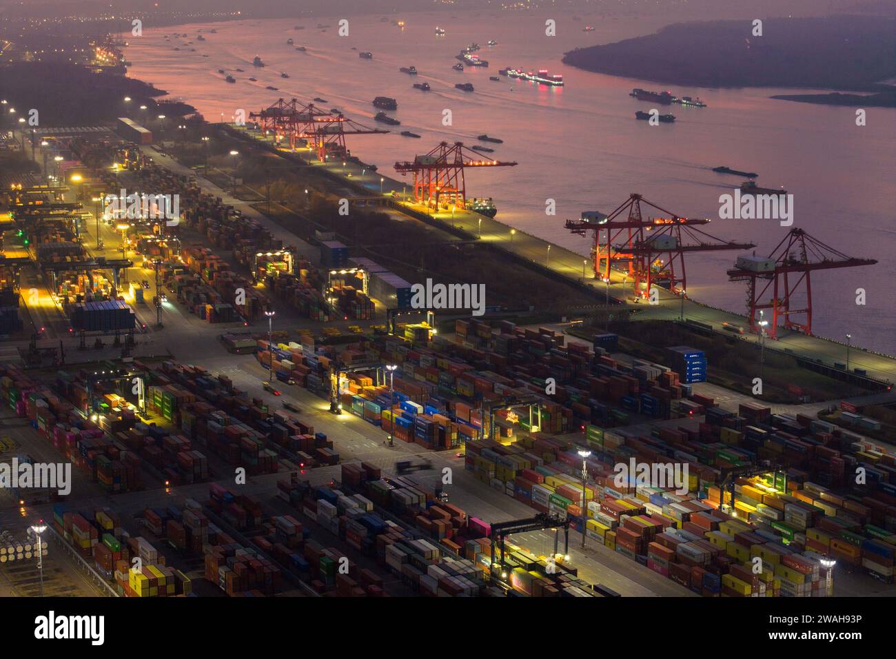 NANJING, CHINA - JANUARY 4, 2024 - Photo taken on Jan 4, 2024 shows the ...