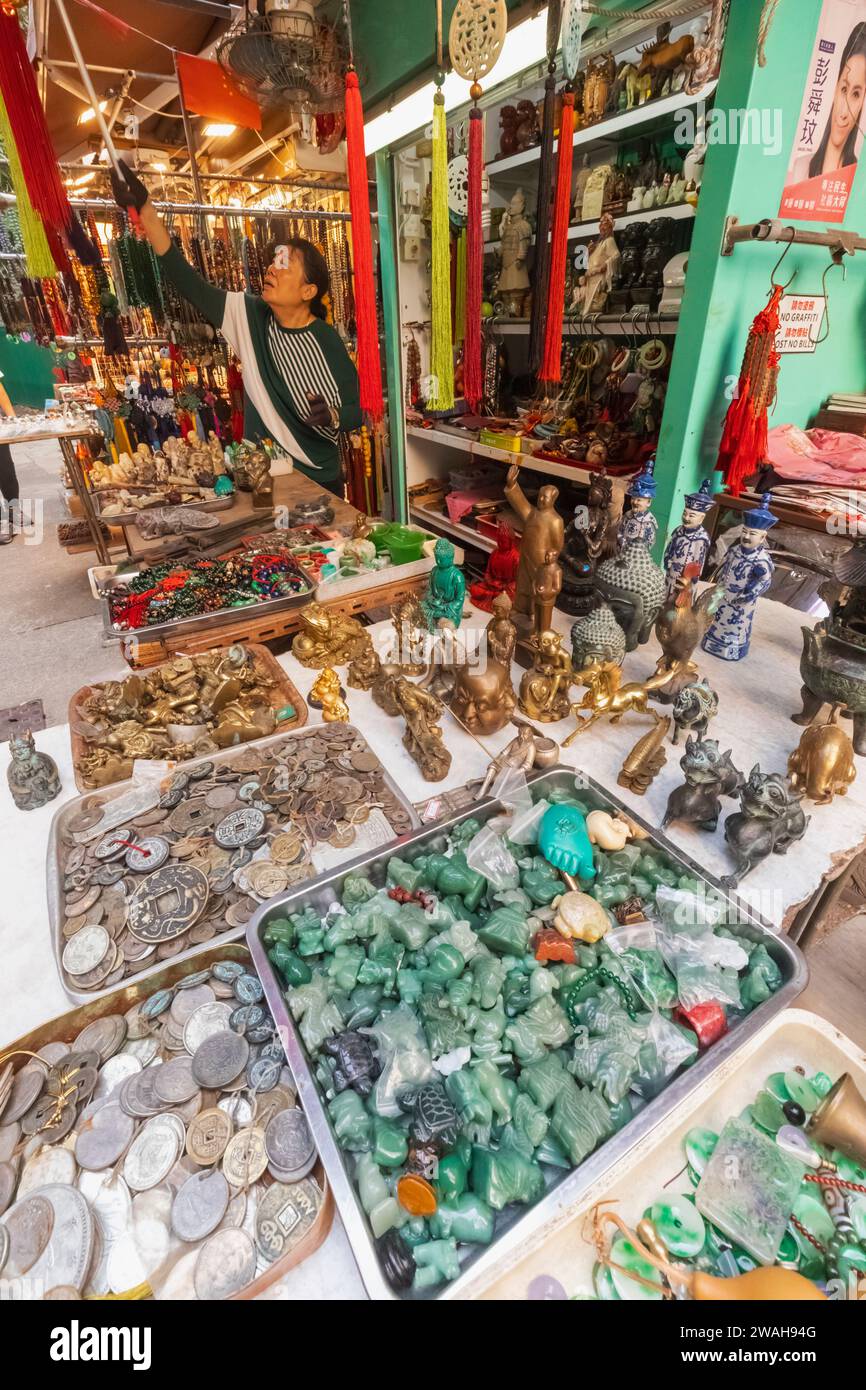 China, Hong Kong, Hong Kong Island, Soho, Hollywood Road, Cat Street ...