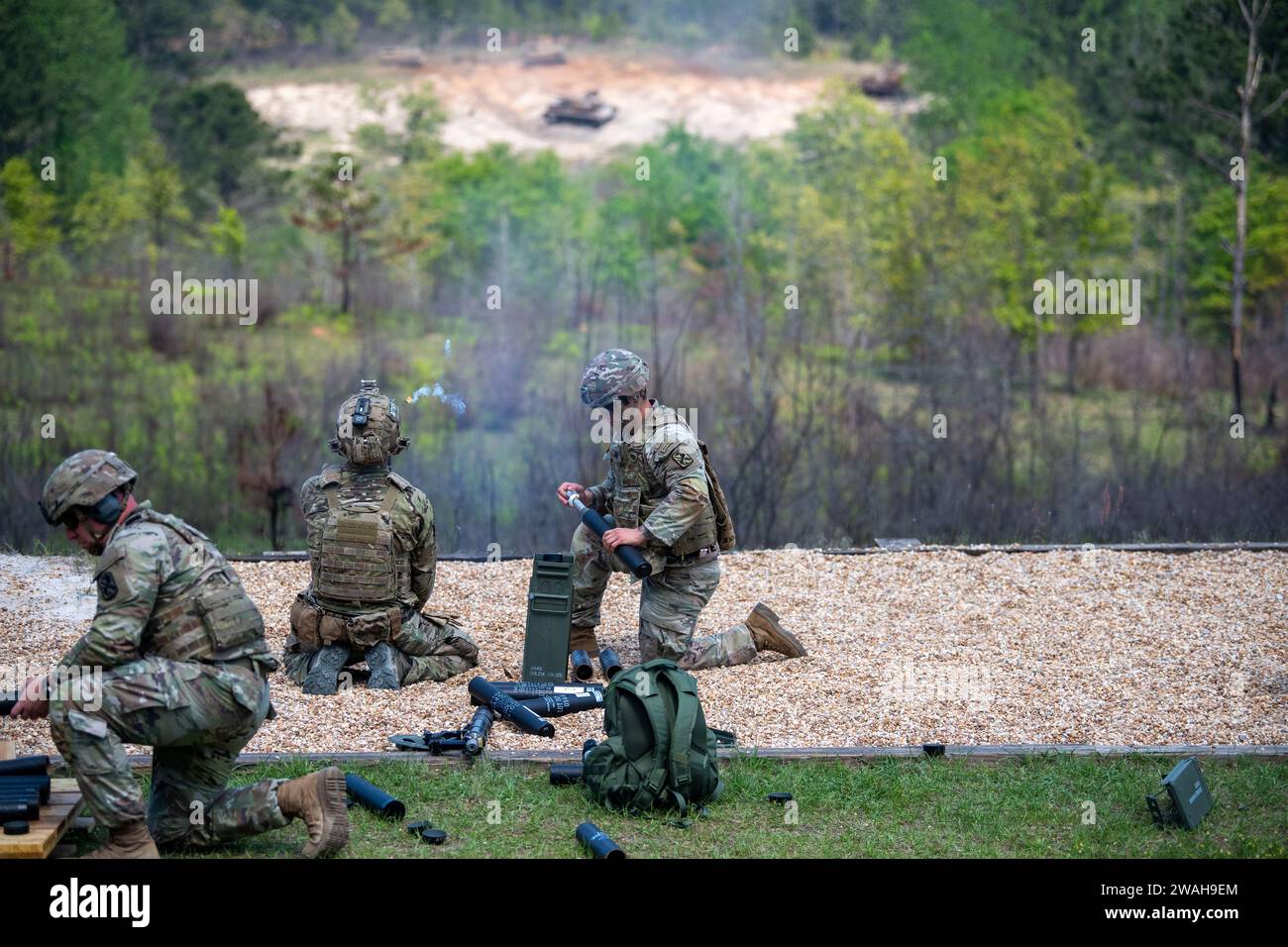 Mortar teams hi-res stock photography and images - Alamy