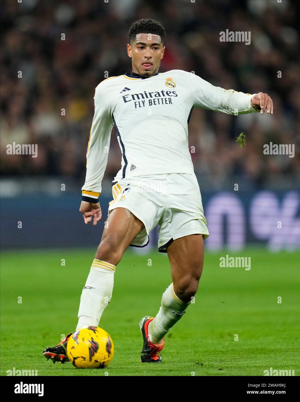 Madrid, Spain. 03rd Jan, 2024. Jude Bellingham of Real Madrid CF during ...
