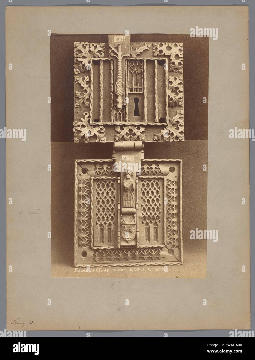 Two ditches from the fifteenth century, Séraphin -Médéric Mieusement (Possible), 1850 - 1900 ...
