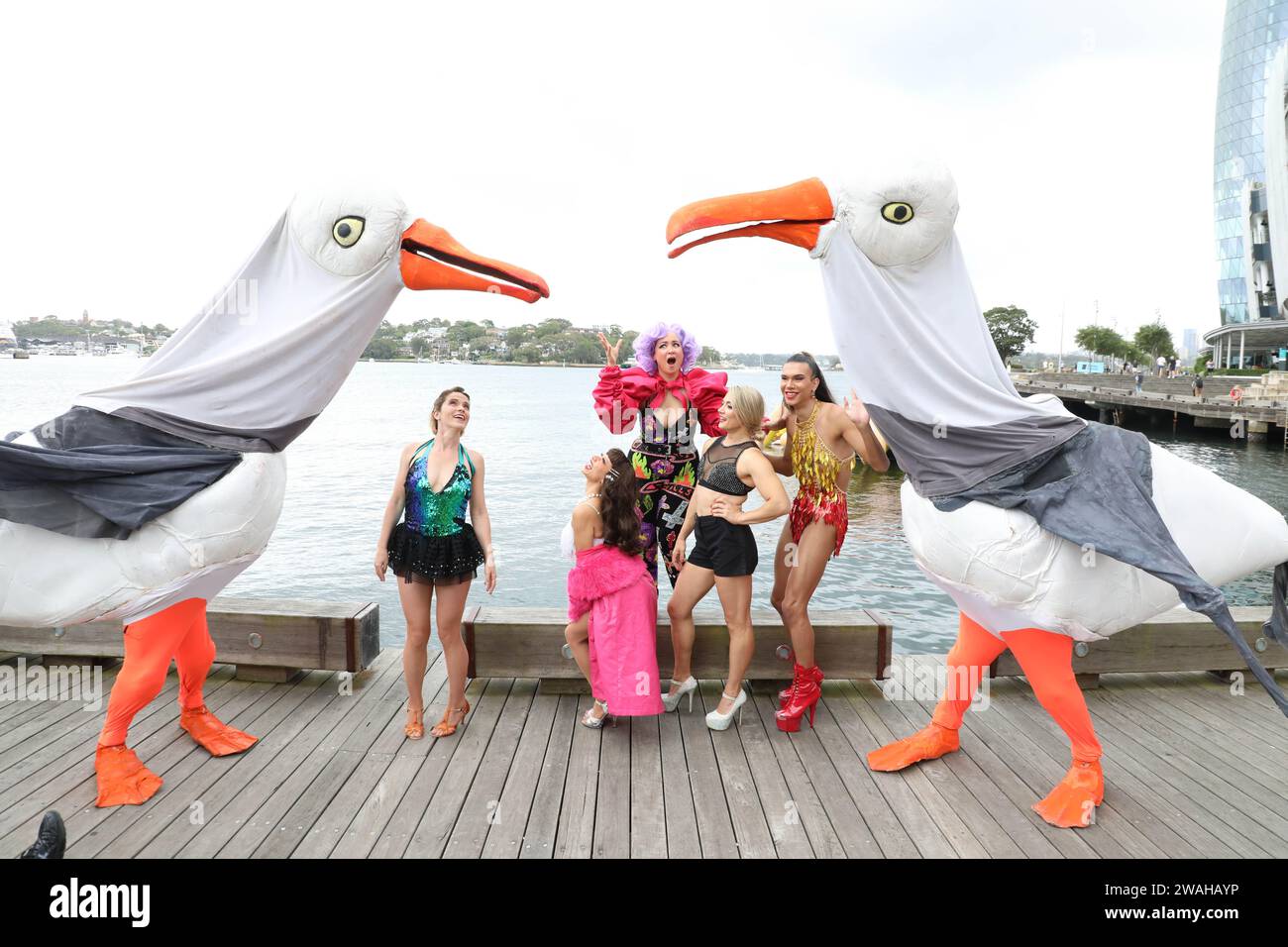 Sydney, Australia. 5th January 2024. Sydney Festival opens today with a ...