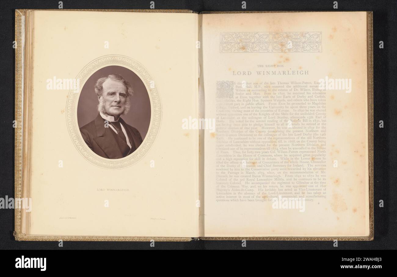 Lord Winmarleigh, Lock & Whitfield, c. 1871 - in or before 1876 ...