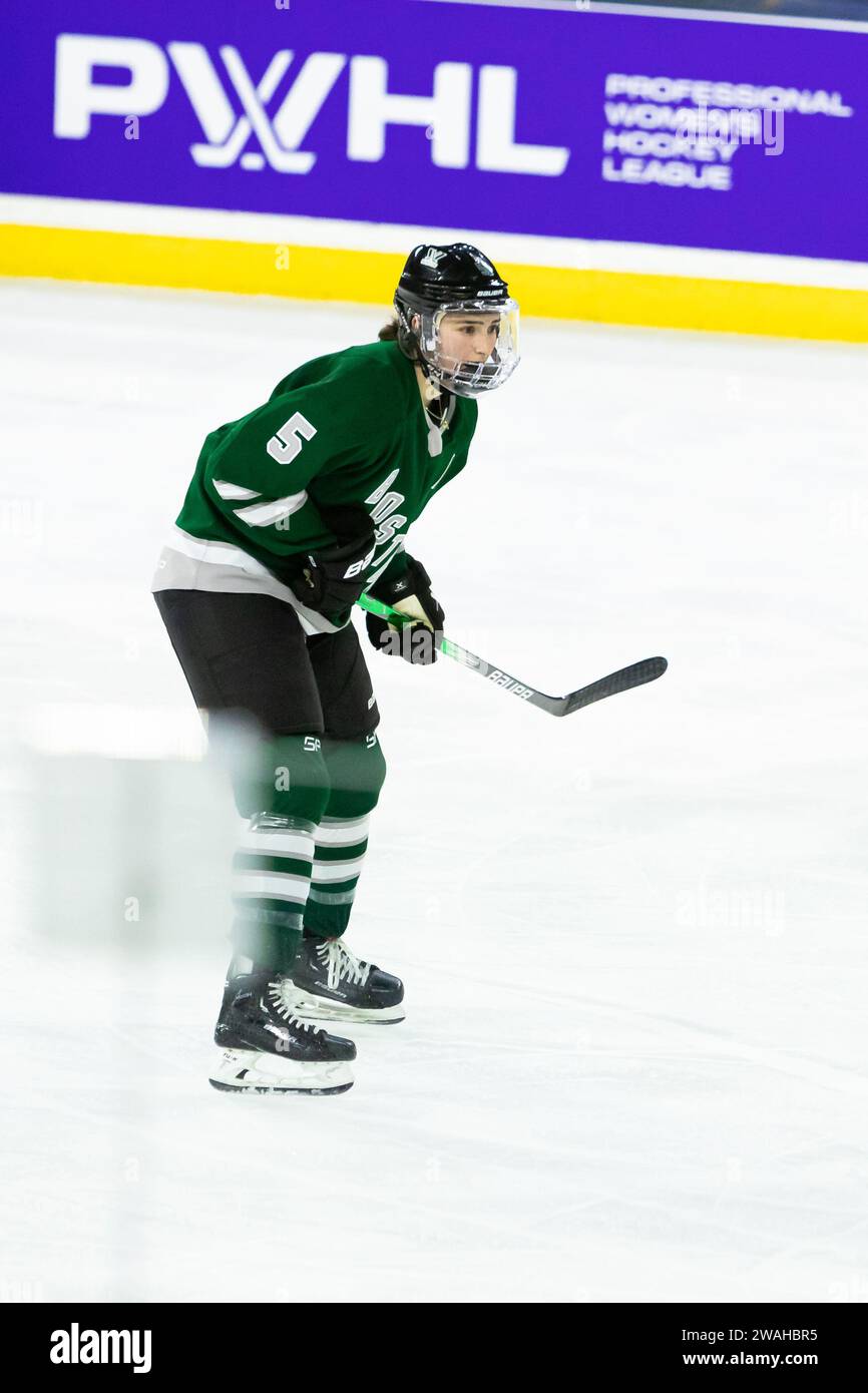 Tsongas Center. 3rd Jan, 2024. Massachusetts, USA; Boston defender ...