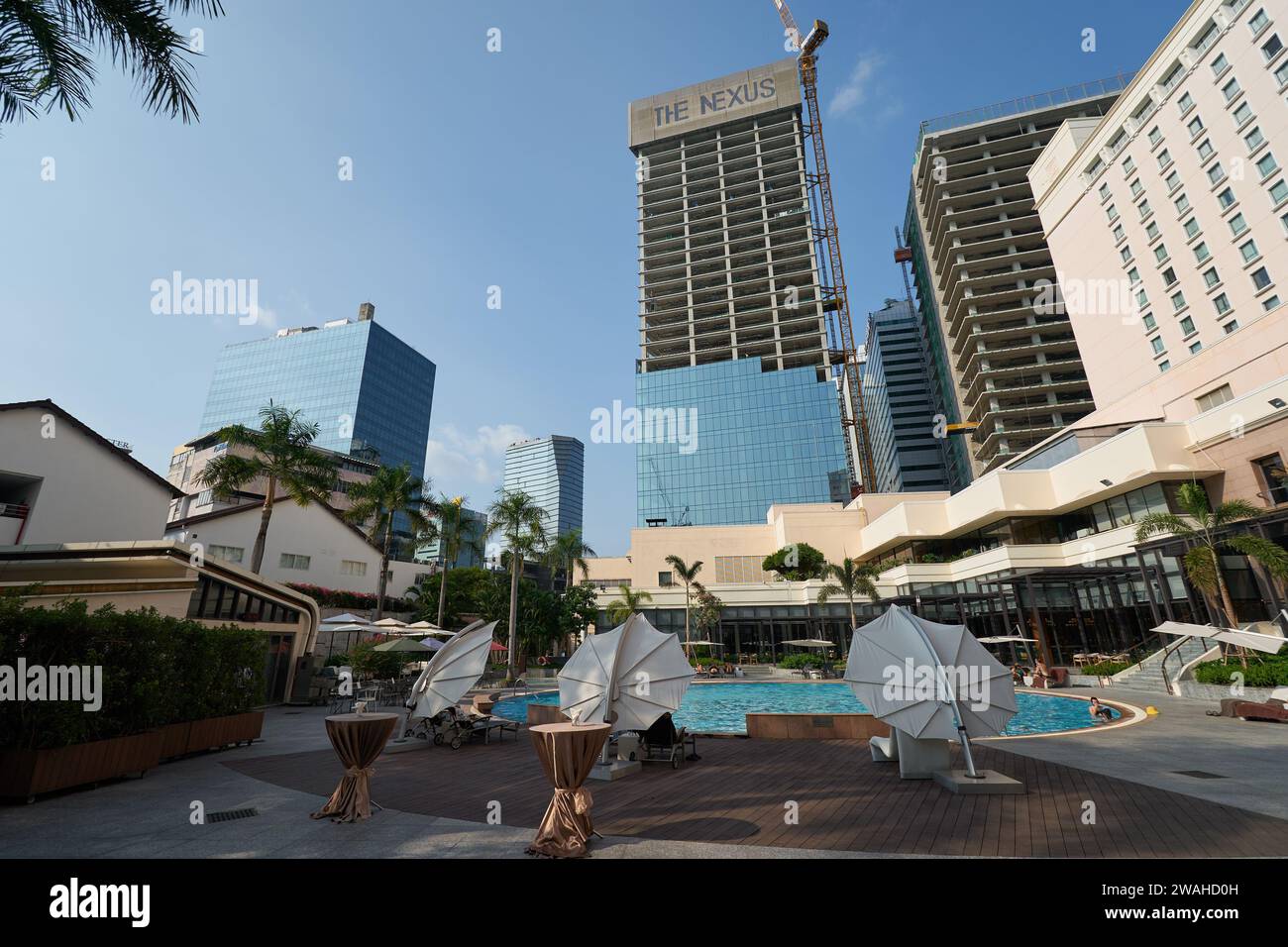 HO CHI MINH CITY, VIETNAM - MARCH 25, 2023: The Nexus Tower under ...