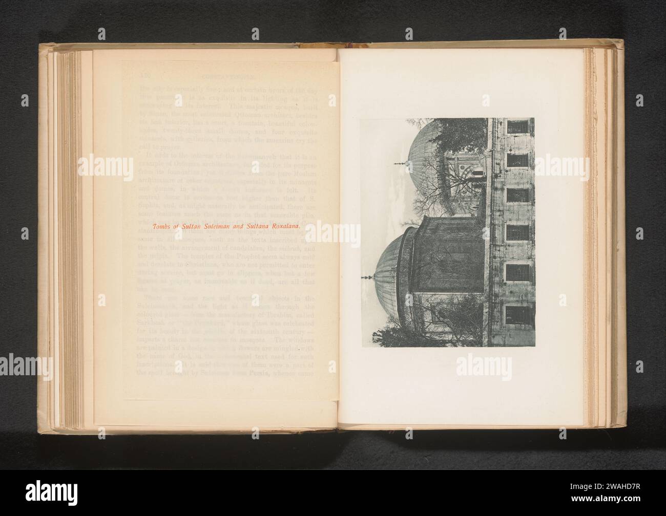 Graftombes of Sultan Süleyman I and Sultana Roxelana in Constantinople ...