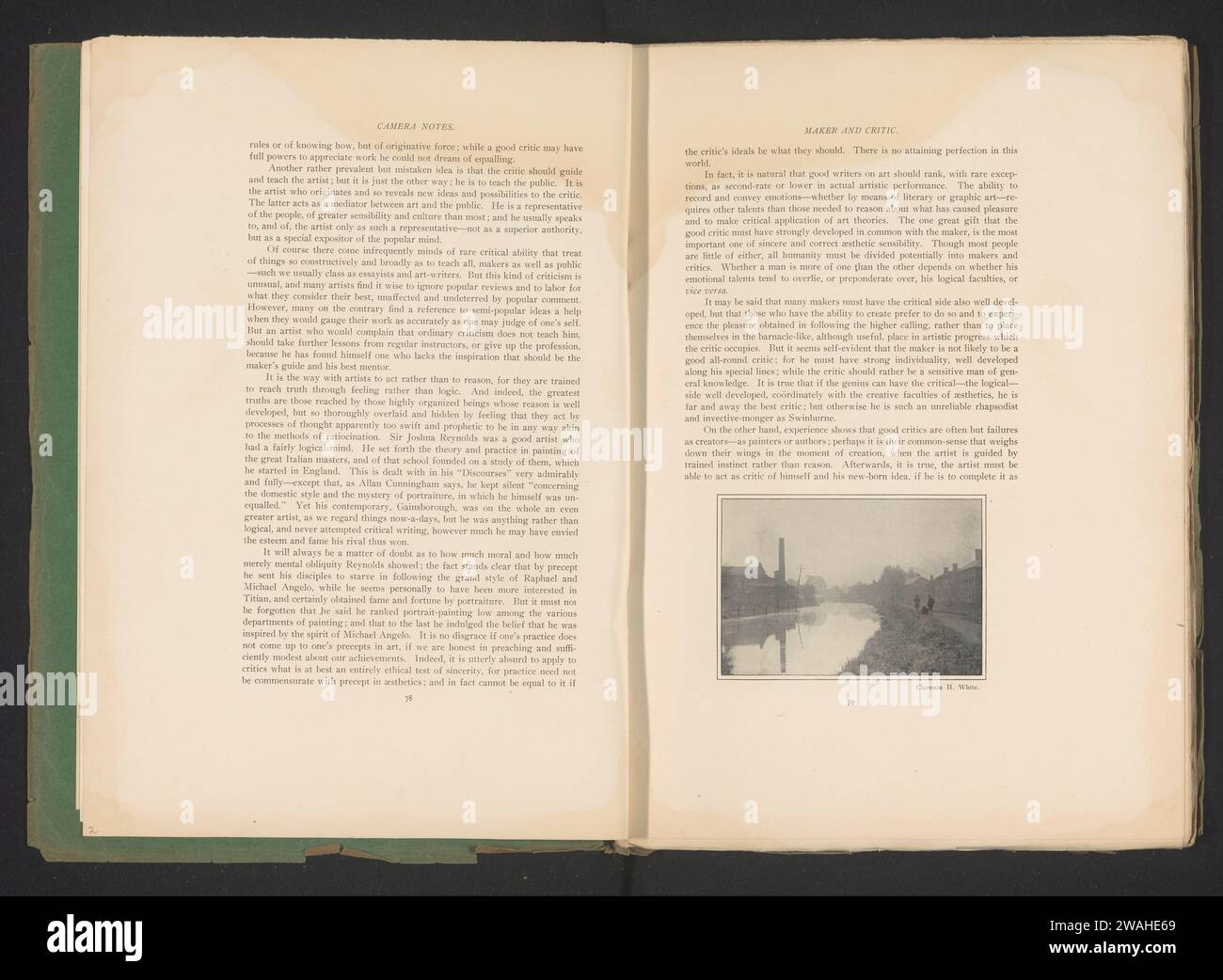 Three people on the banks of a river, Clarence Hudson White, c. 1895 ...