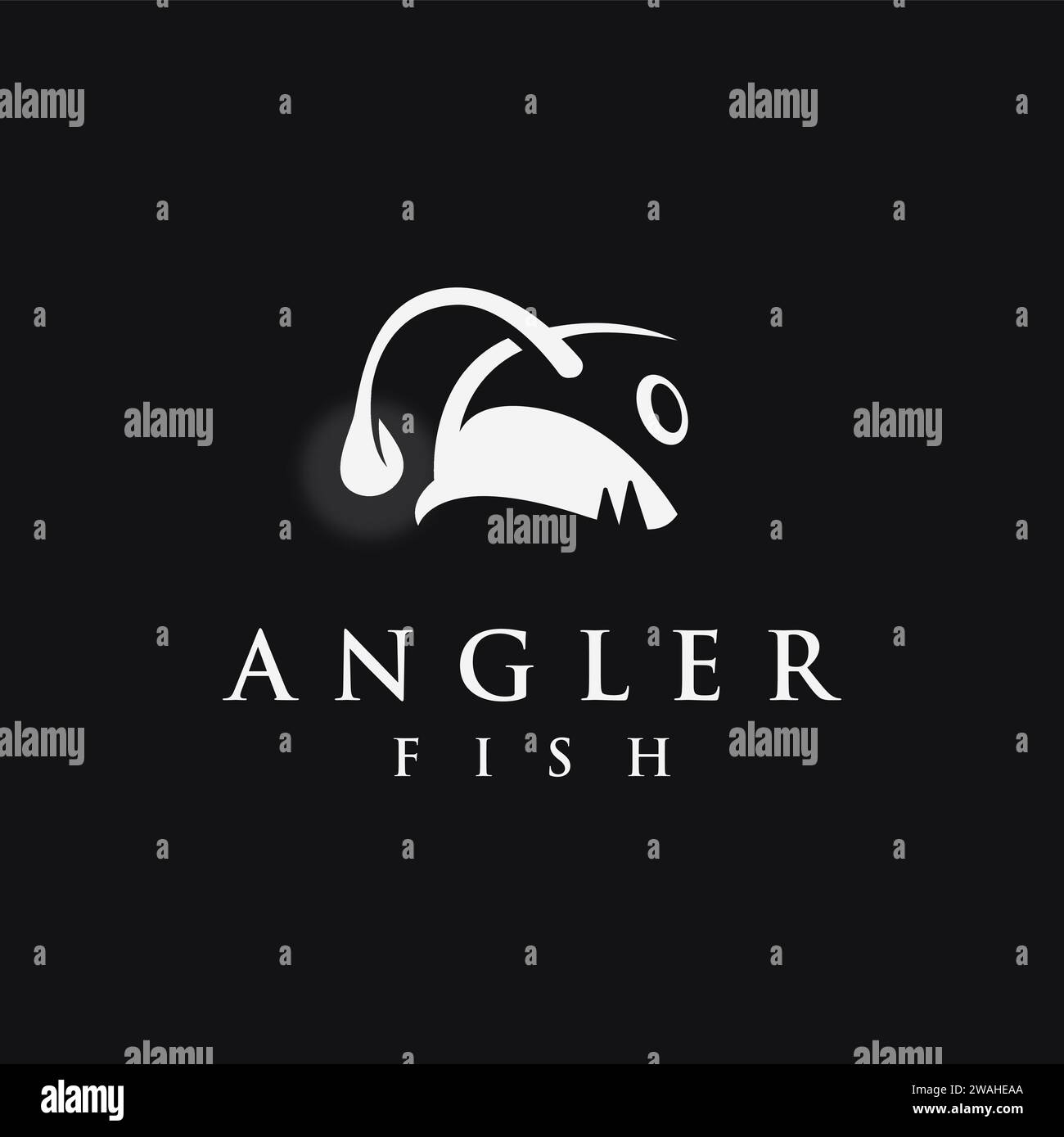 Deep sea angler fish Black and White Stock Photos & Images - Alamy
