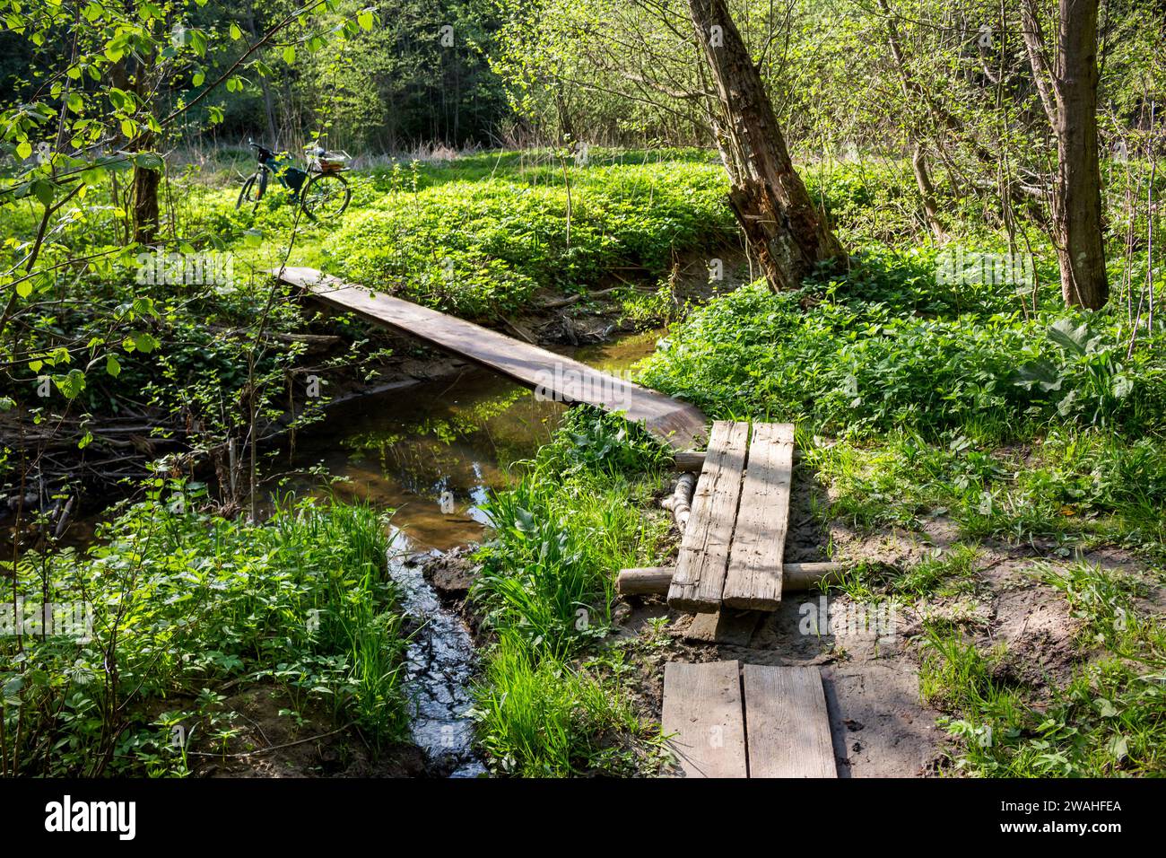 Small pedestrian bridge hi-res stock photography and images - Alamy