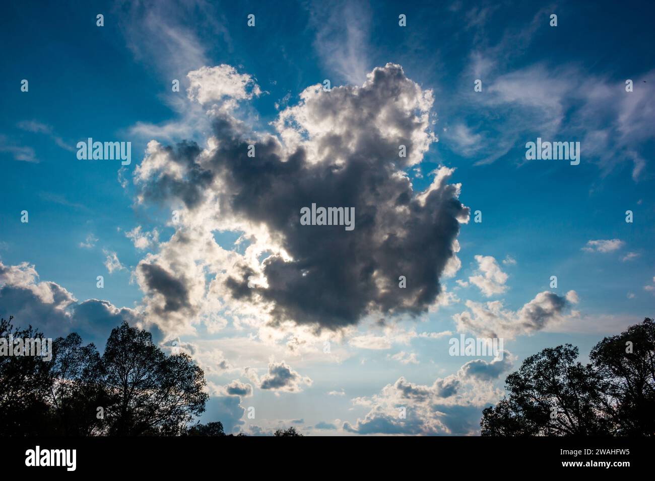 Beautiful cloud covering sun hi-res stock photography and images - Alamy