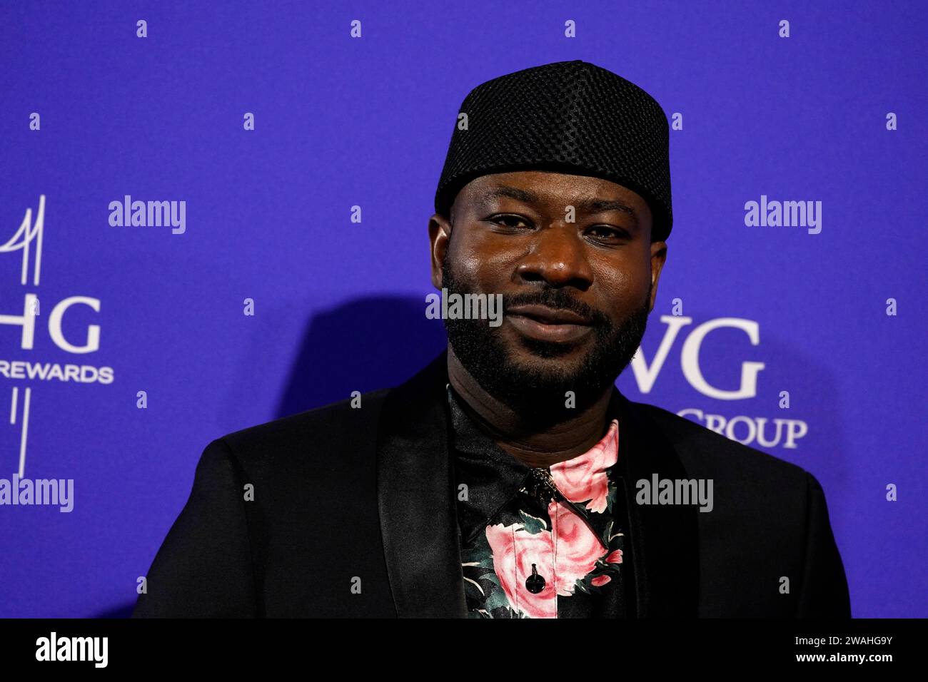 Blitz Bazawule arrives at the 35th annual Palm Springs International ...