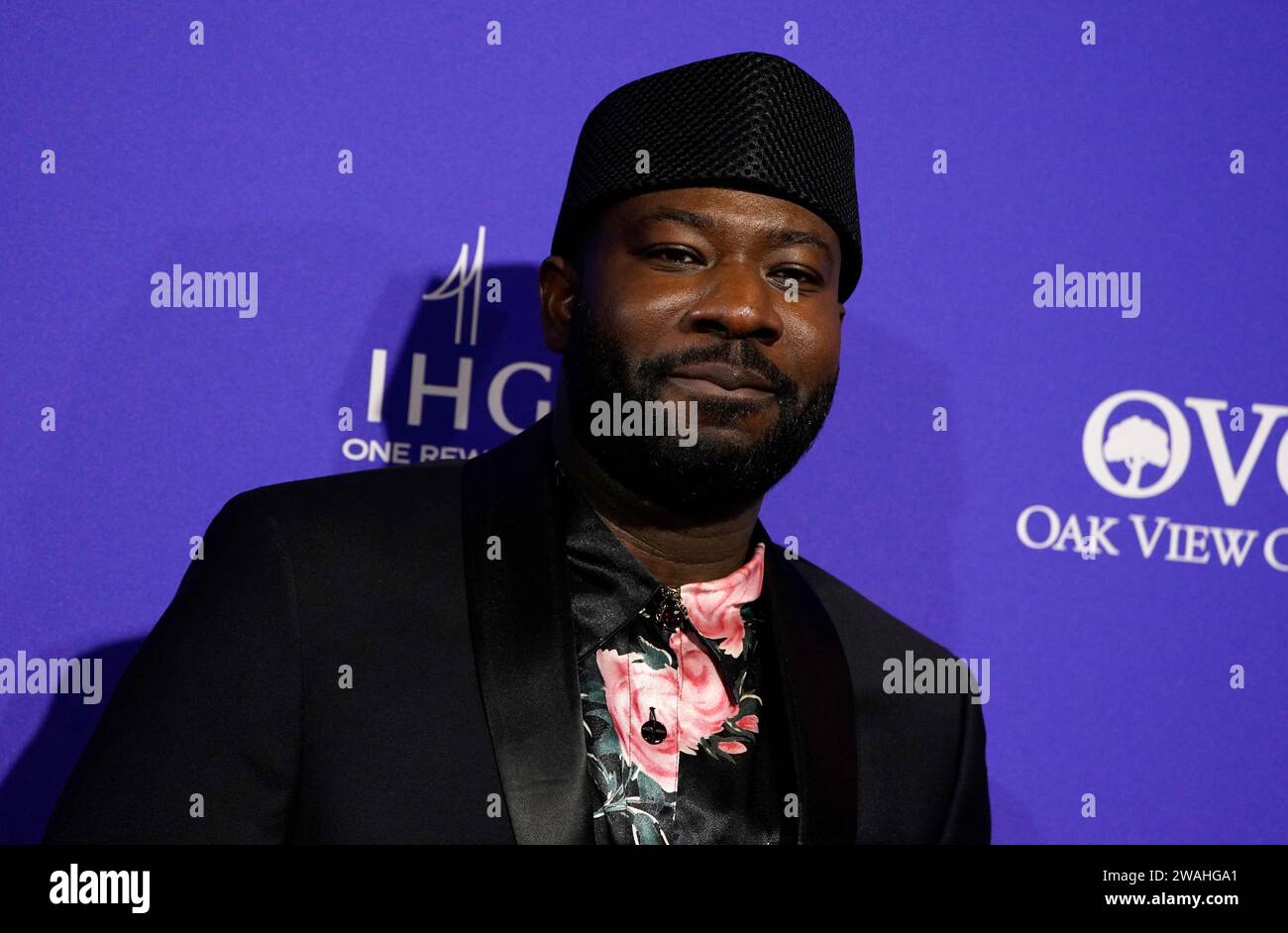 Blitz Bazawule arrives at the 35th annual Palm Springs International ...