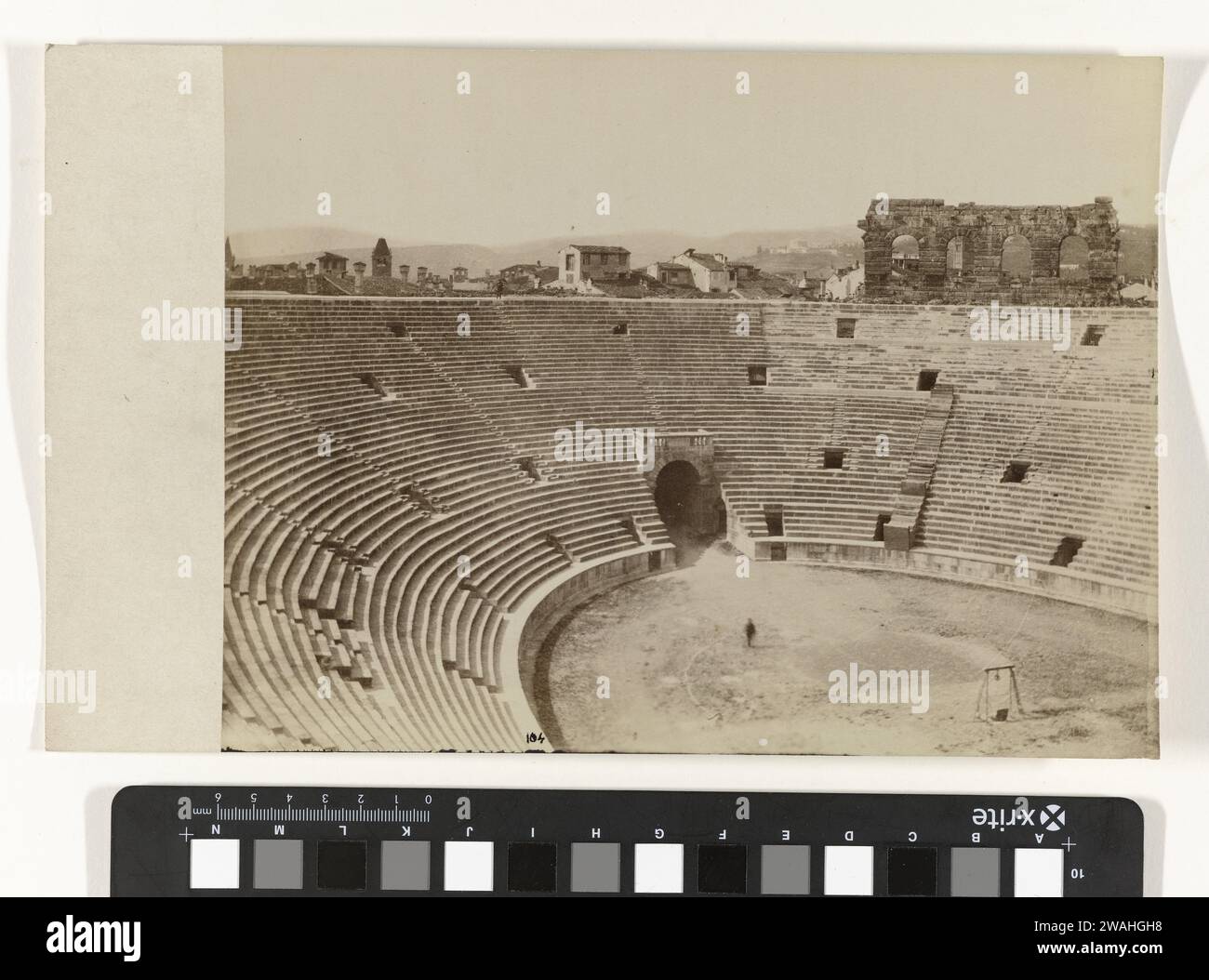 Face in the Amphitheater of Verona, R. Peli, c. 1870 - c. 1890 ...