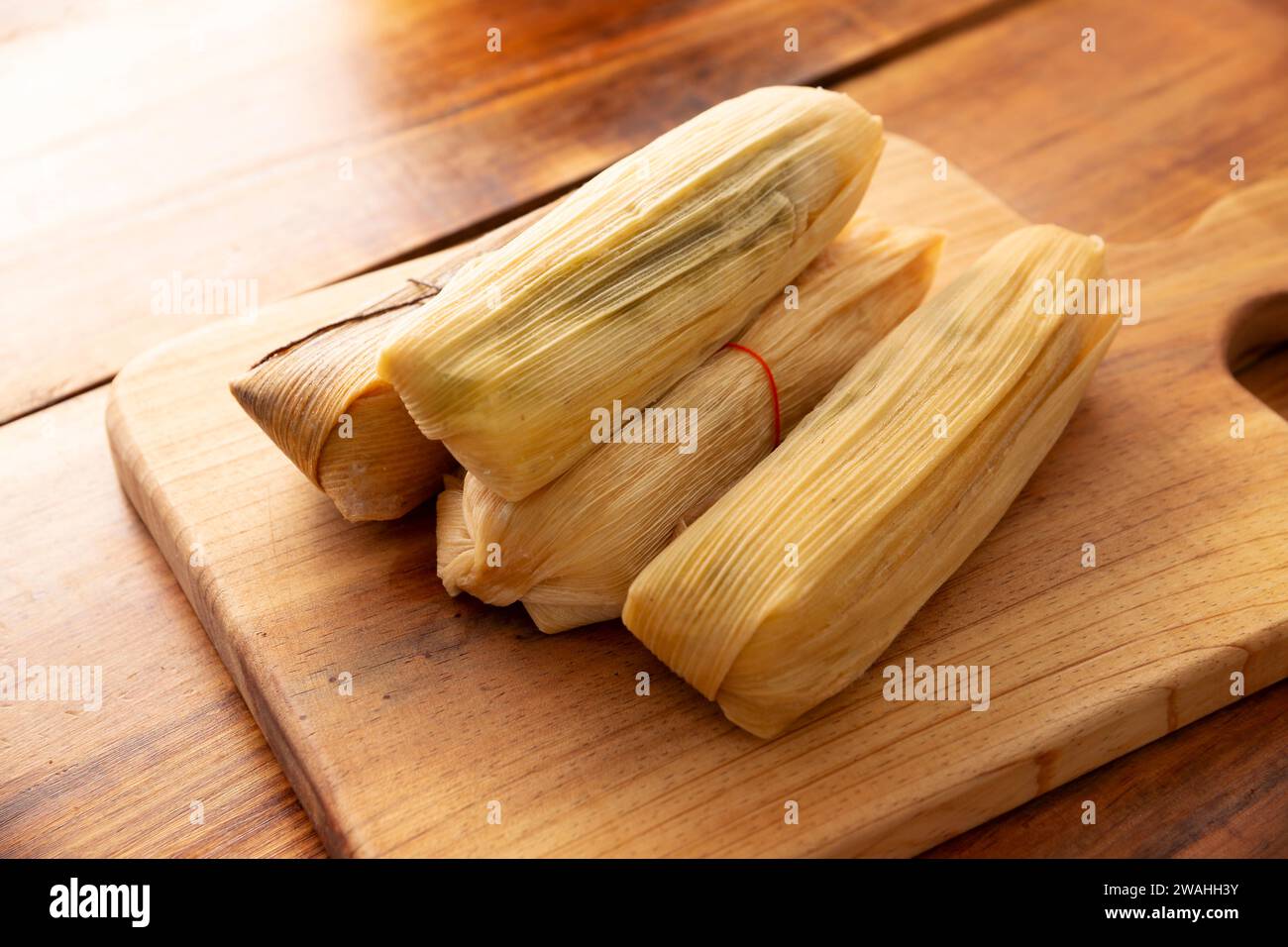 Tamales. Prehispanic dish typical of Mexico and some Latin American ...