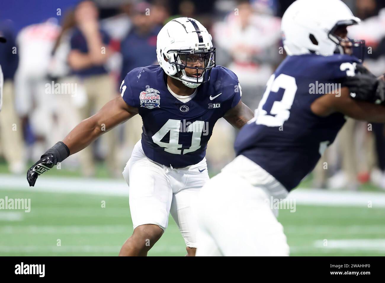 ATLANTA, GA - DECEMBER 30: Penn State Nittany Lions linebacker Kobe ...