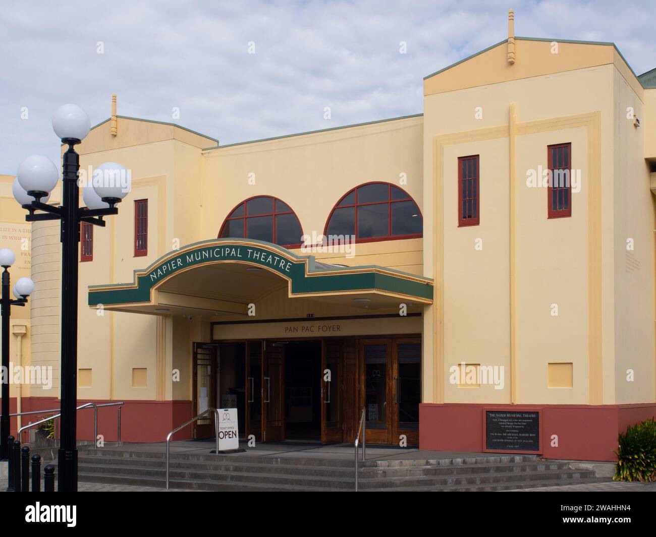 Napier historic building hi-res stock photography and images - Alamy