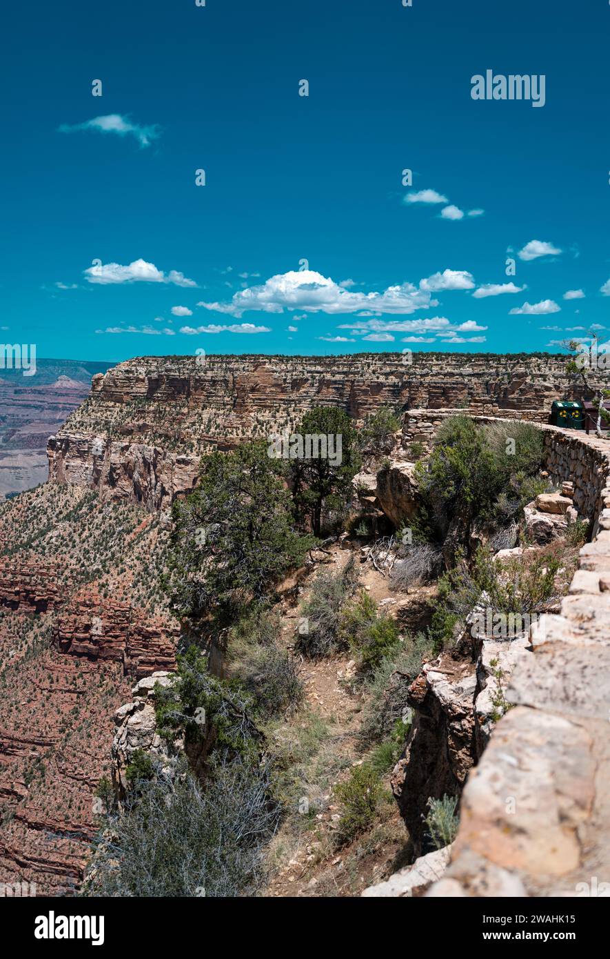Traveling USA landmark. Grand Canyon. Arizona South Rim Stock Photo - Alamy