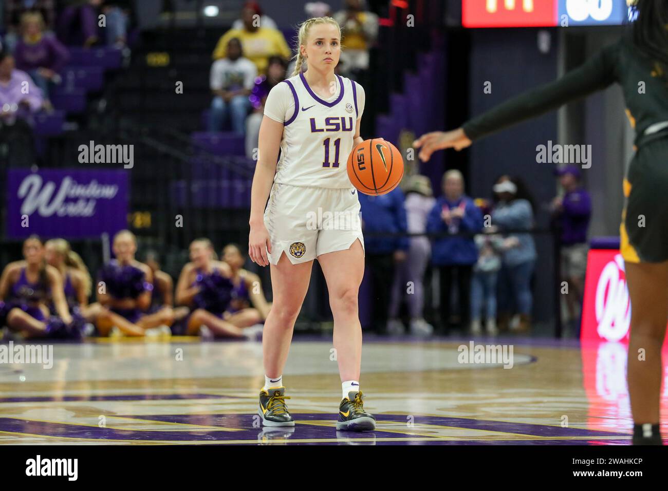 Baton Rouge, LA, USA. 04th Jan, 2024. LSU's Hailey Van Lith (11 ...