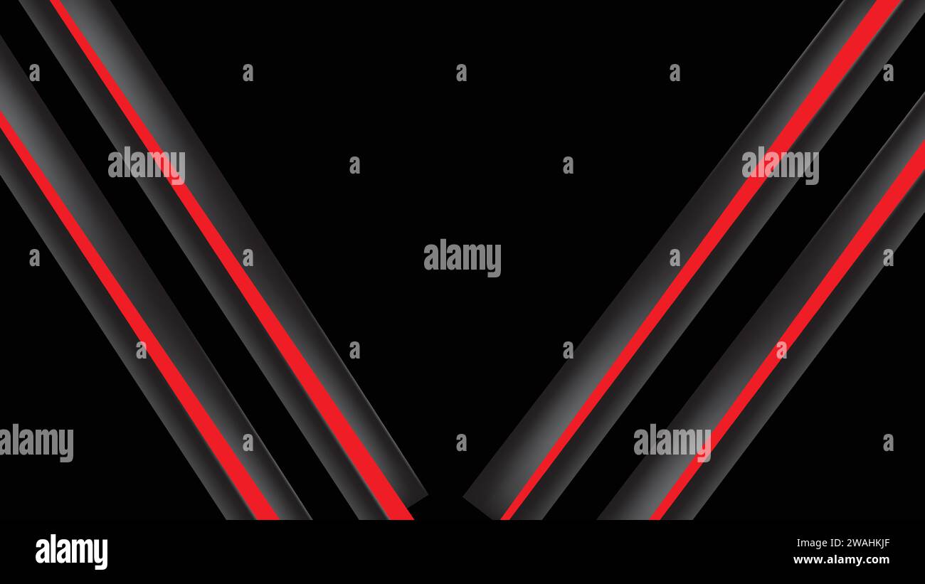 Abstract black red line Stock Vector Images - Alamy