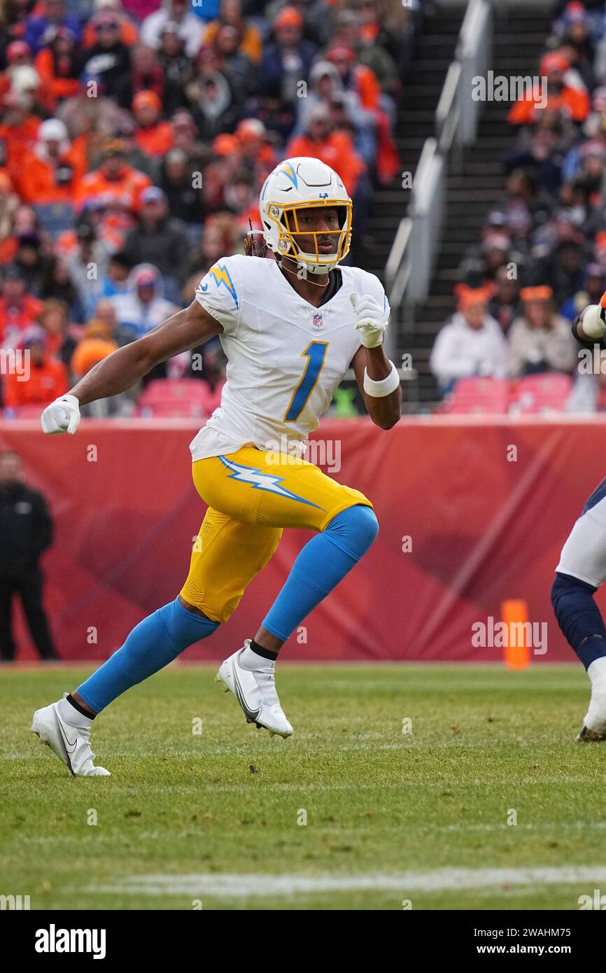 Los Angeles Rams cornerback Derion Kendrick (1) against the Denver ...