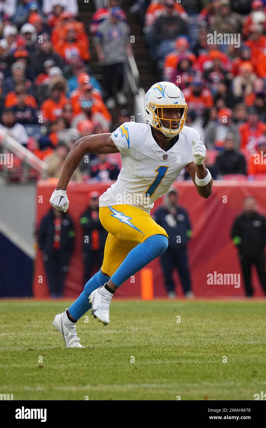 Los Angeles Rams cornerback Derion Kendrick (1) against the Denver ...
