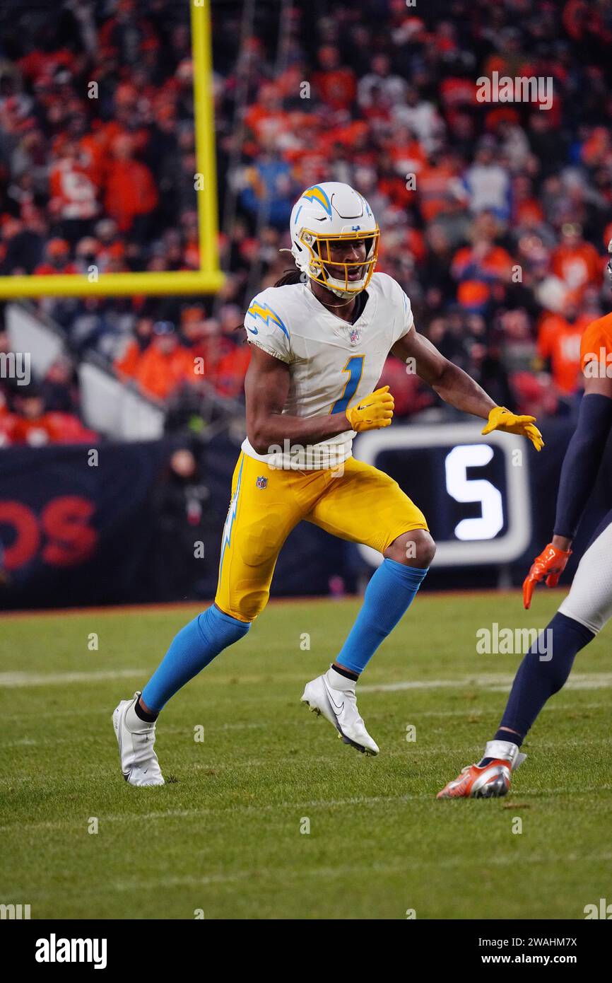 Los Angeles Rams cornerback Derion Kendrick (1) against the Denver ...