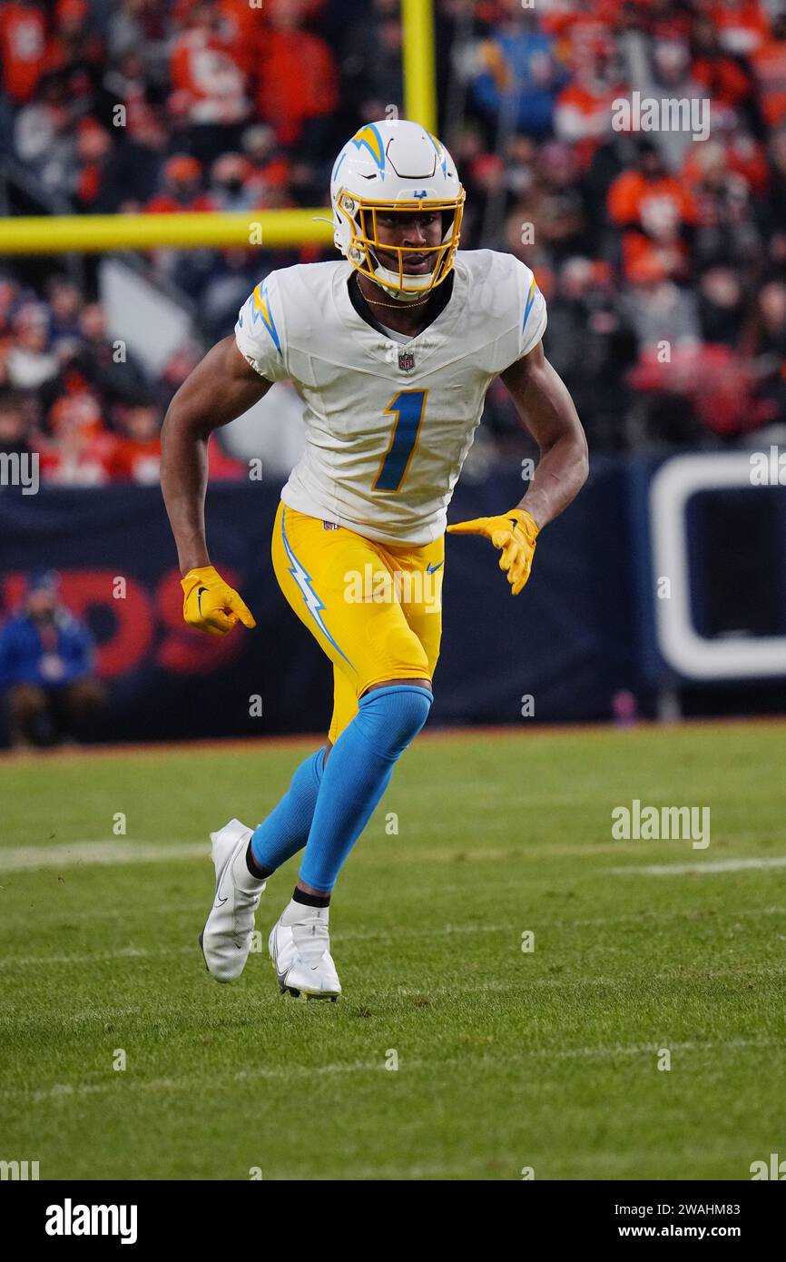 Los Angeles Rams cornerback Derion Kendrick (1) against the Denver ...