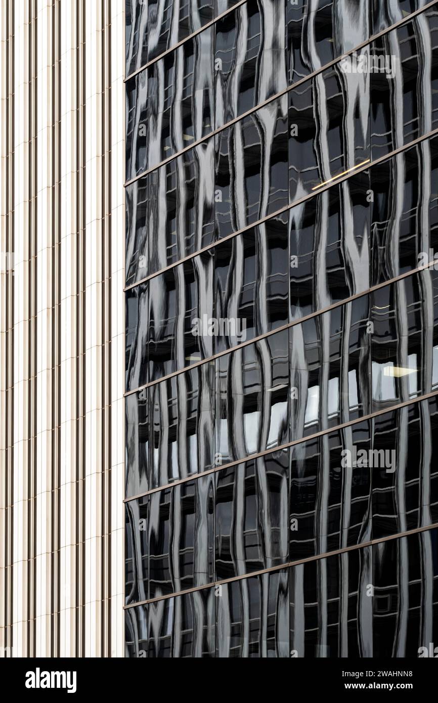 Abstract detail of the facade of a contemporary building Stock Photo ...