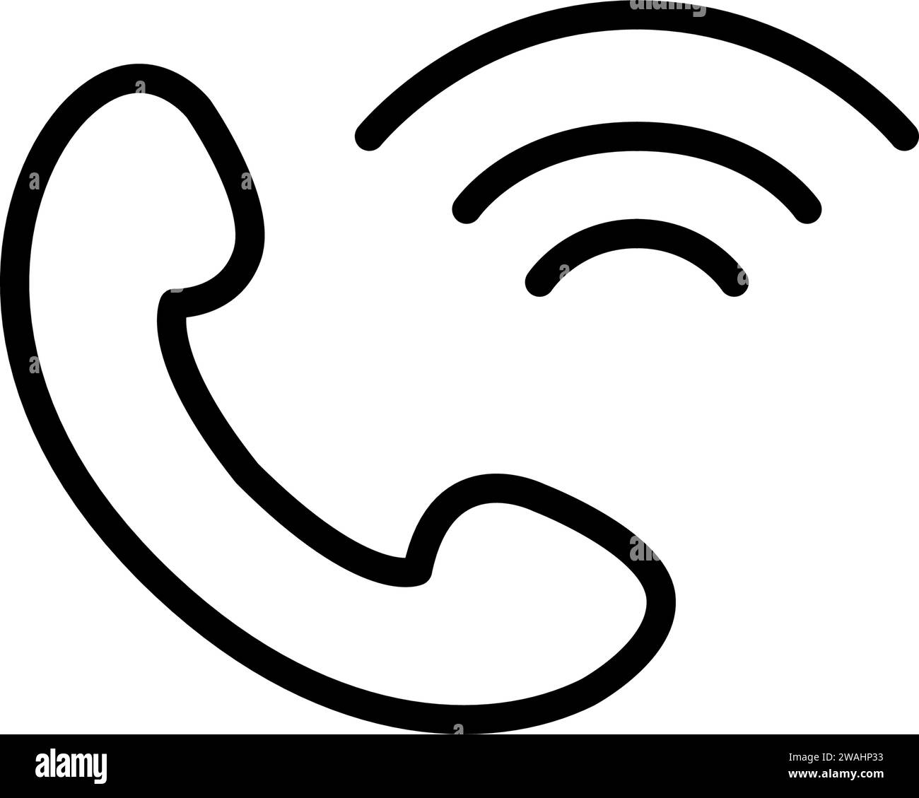 Cell phone waves Black and White Stock Photos & Images - Alamy