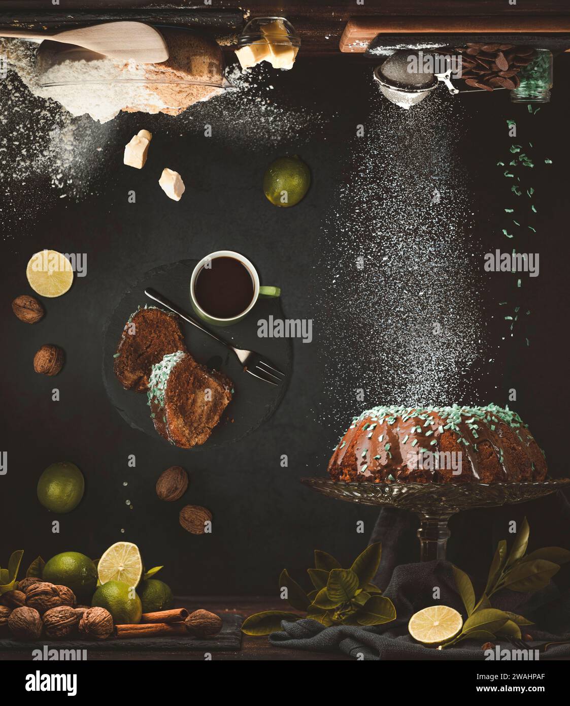 Ingredient for cake hi-res stock photography and images - Alamy