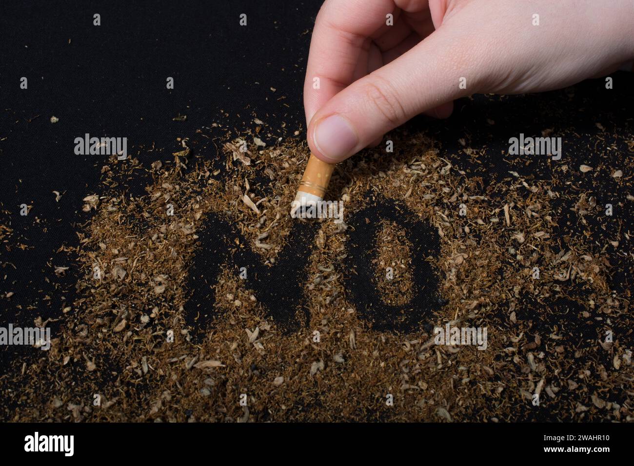 World No Tobacco Day poster for say no smoking concept Stock Photo - Alamy