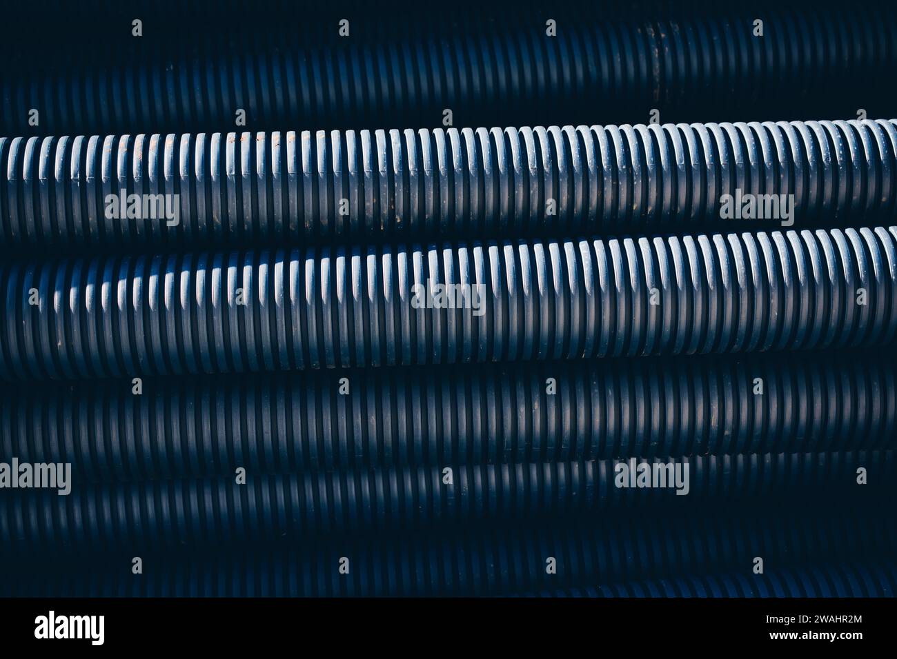 Blue drain pipes hi-res stock photography and images - Alamy