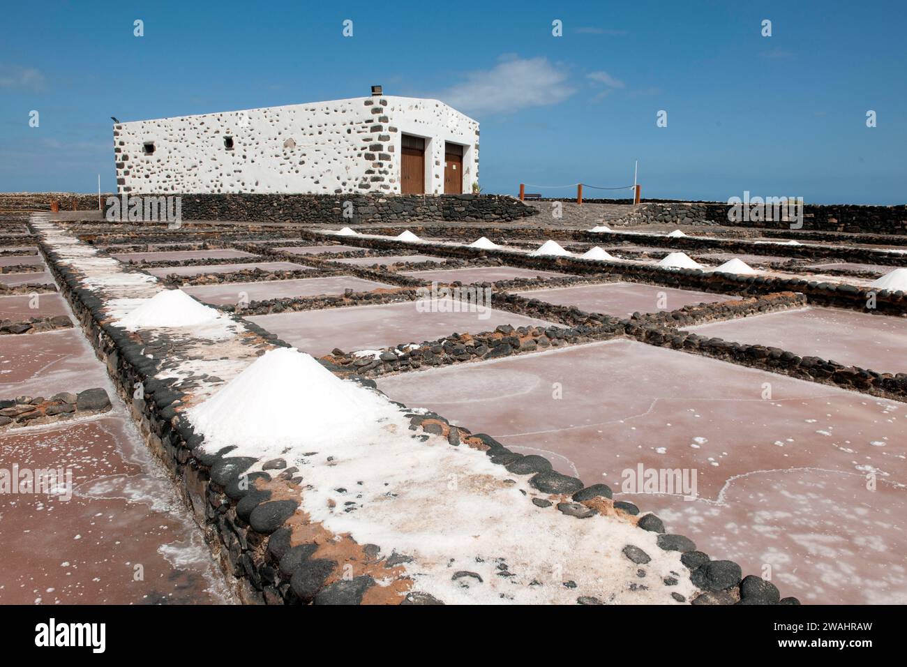 Historic salt works for salt extraction, now the salt museum Museo de ...