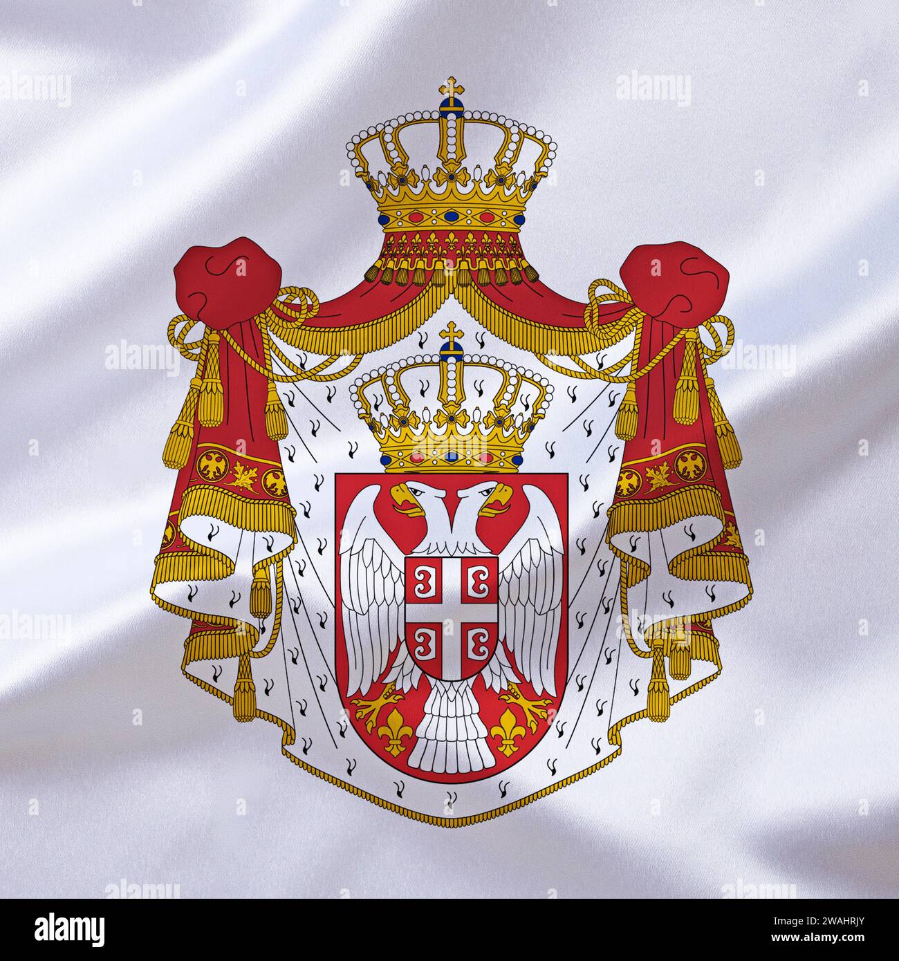 Serbian coat of arms hi-res stock photography and images - Alamy