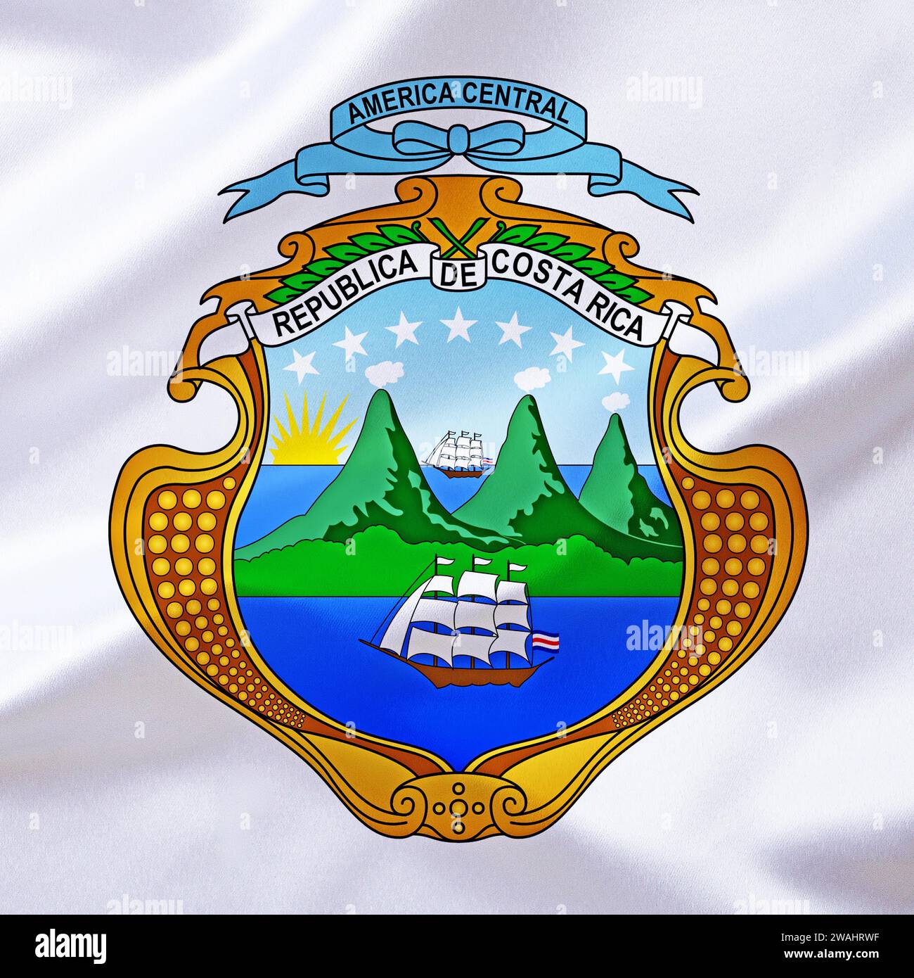 Costa rica badge hi-res stock photography and images - Alamy