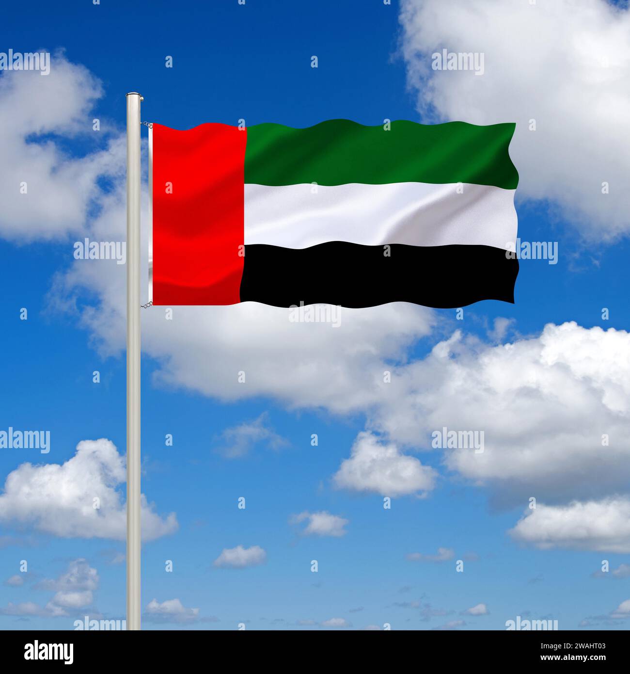 Arab republic flag hi-res stock photography and images - Alamy