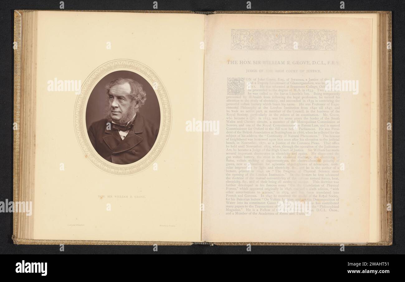 William r grove hi-res stock photography and images - Alamy