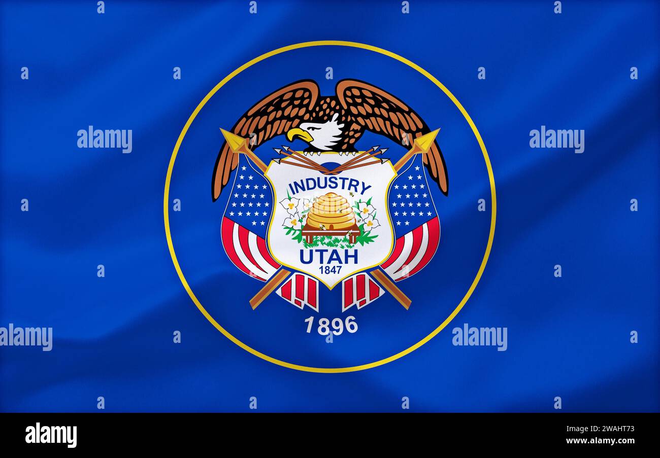 Flag utah federal state hi-res stock photography and images - Alamy