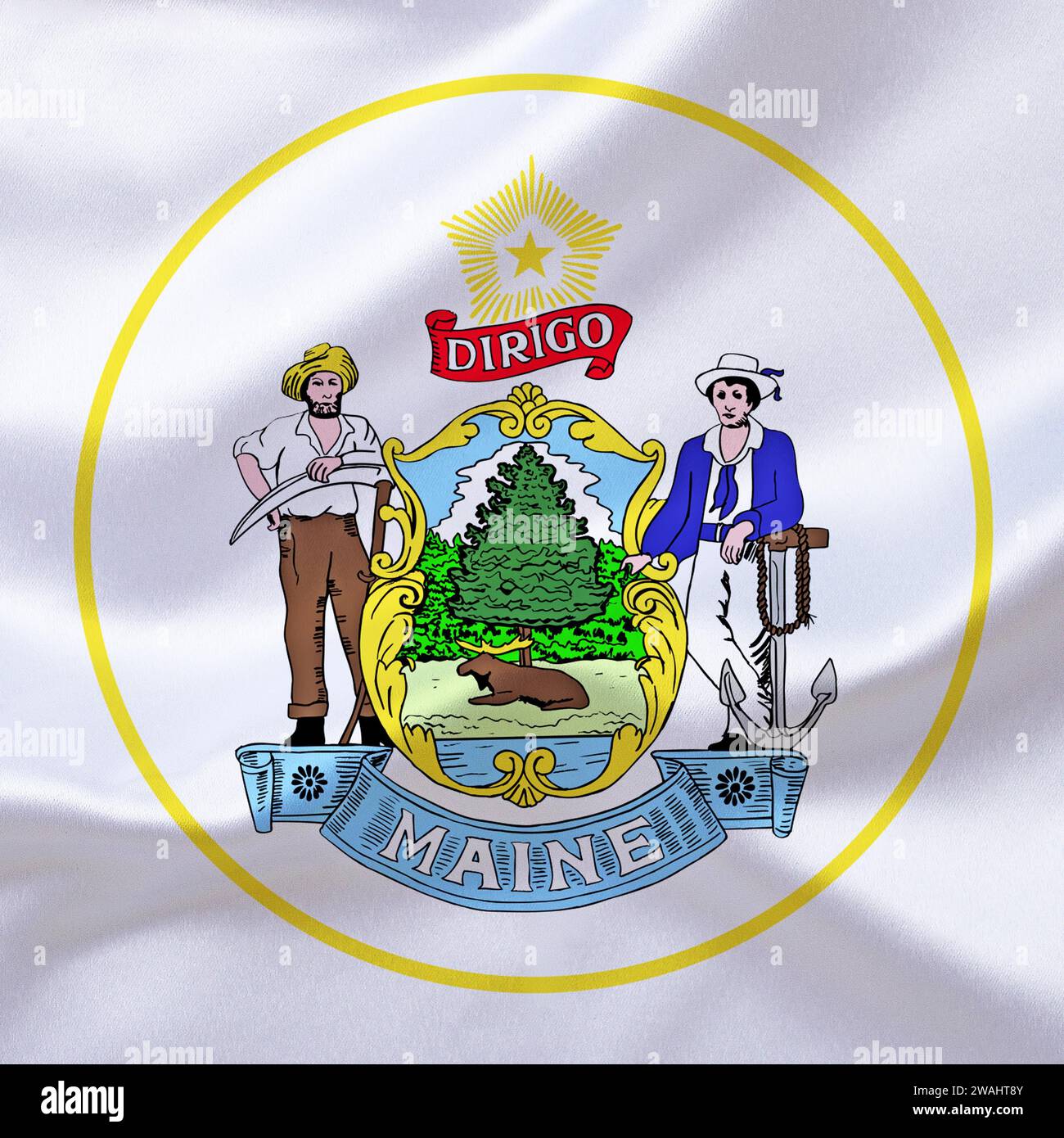 Maine State Logo