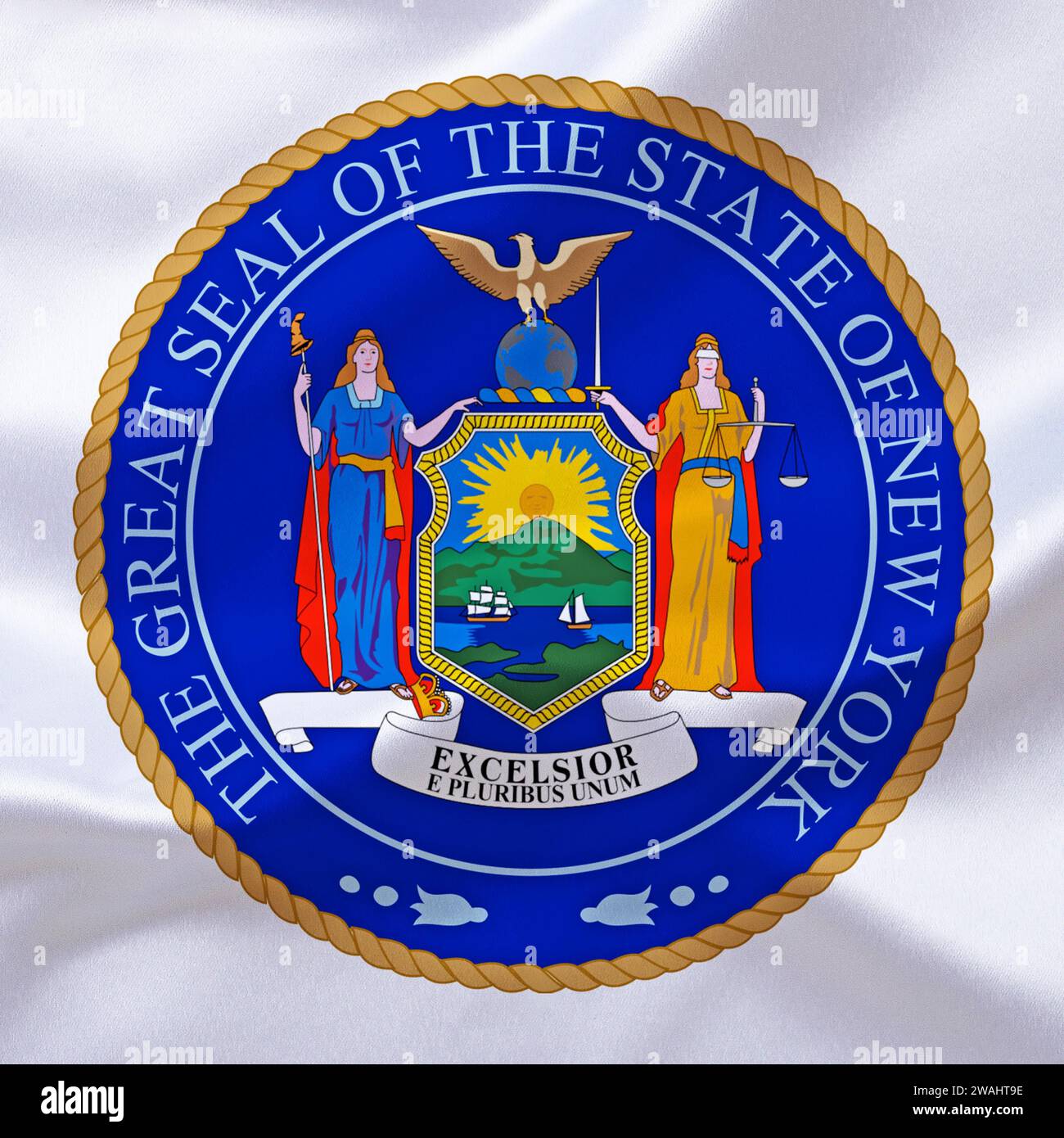 New york coat of arms hi-res stock photography and images - Alamy