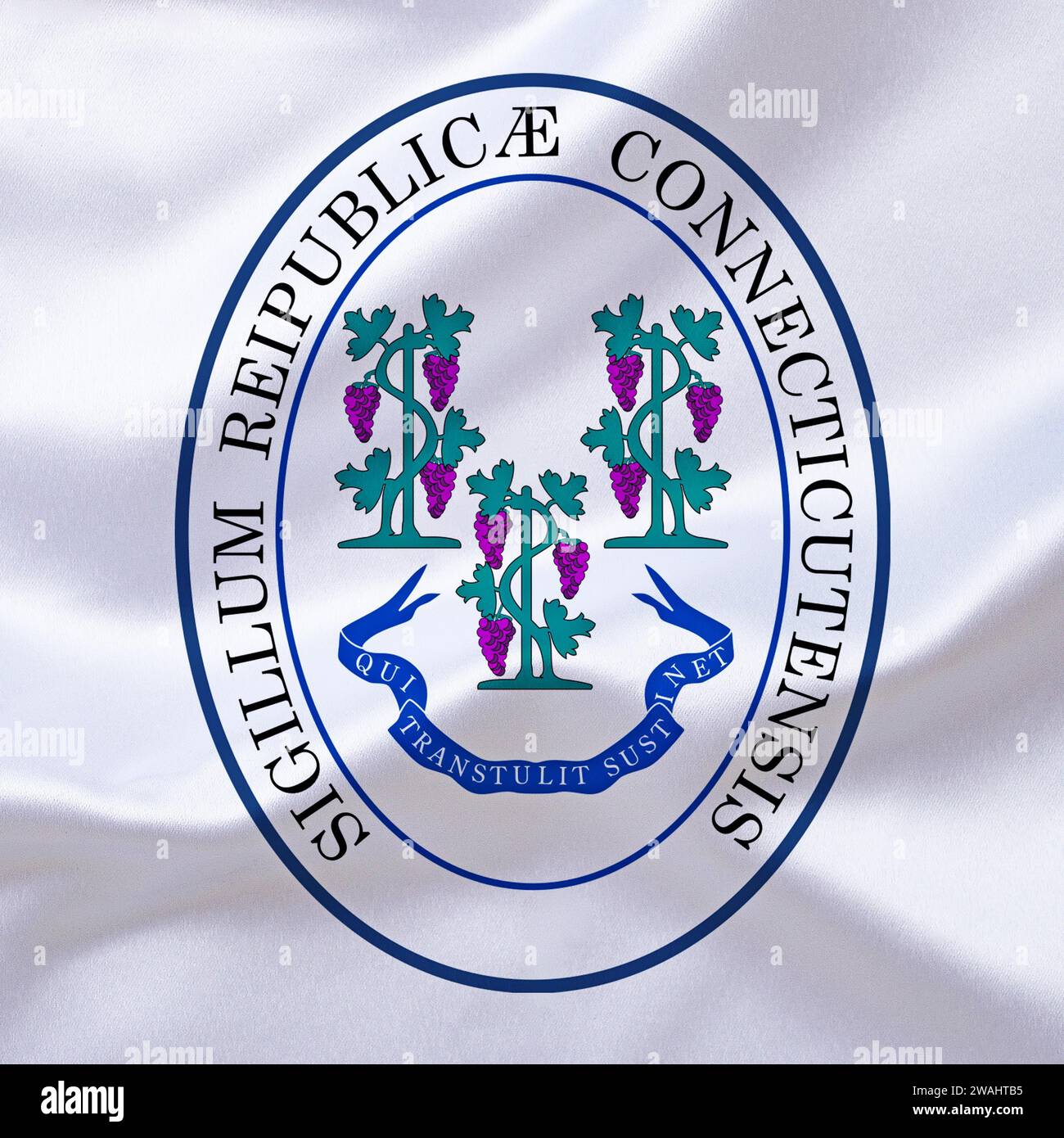 USA, The coat of arms of Connecticut, State of the USA, Studio Stock ...