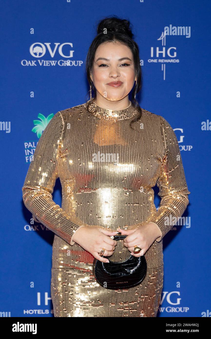 Palm Springs, USA. 04th Jan, 2024. JaNae Collins attends the arrivals ...