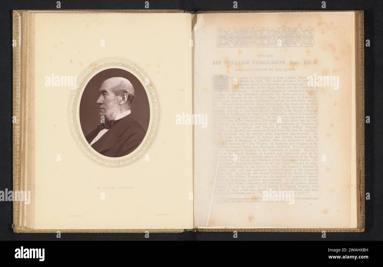 Sir William Fergusson, Lock & Whitfield, c. 1871 - in or before 1876 ...