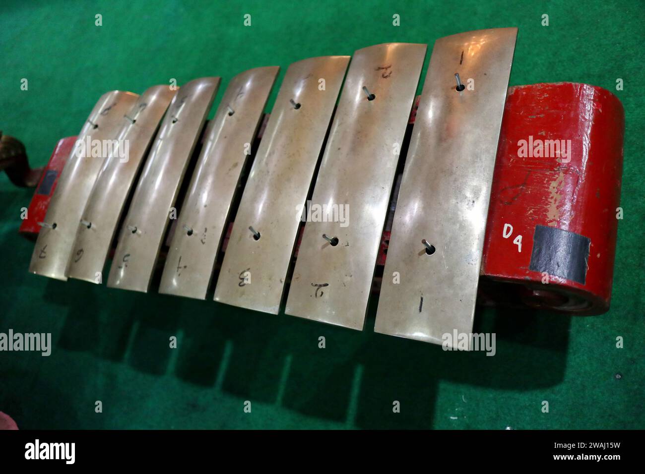 traditional musical instrument from the Indonesian Javanese tribe ...