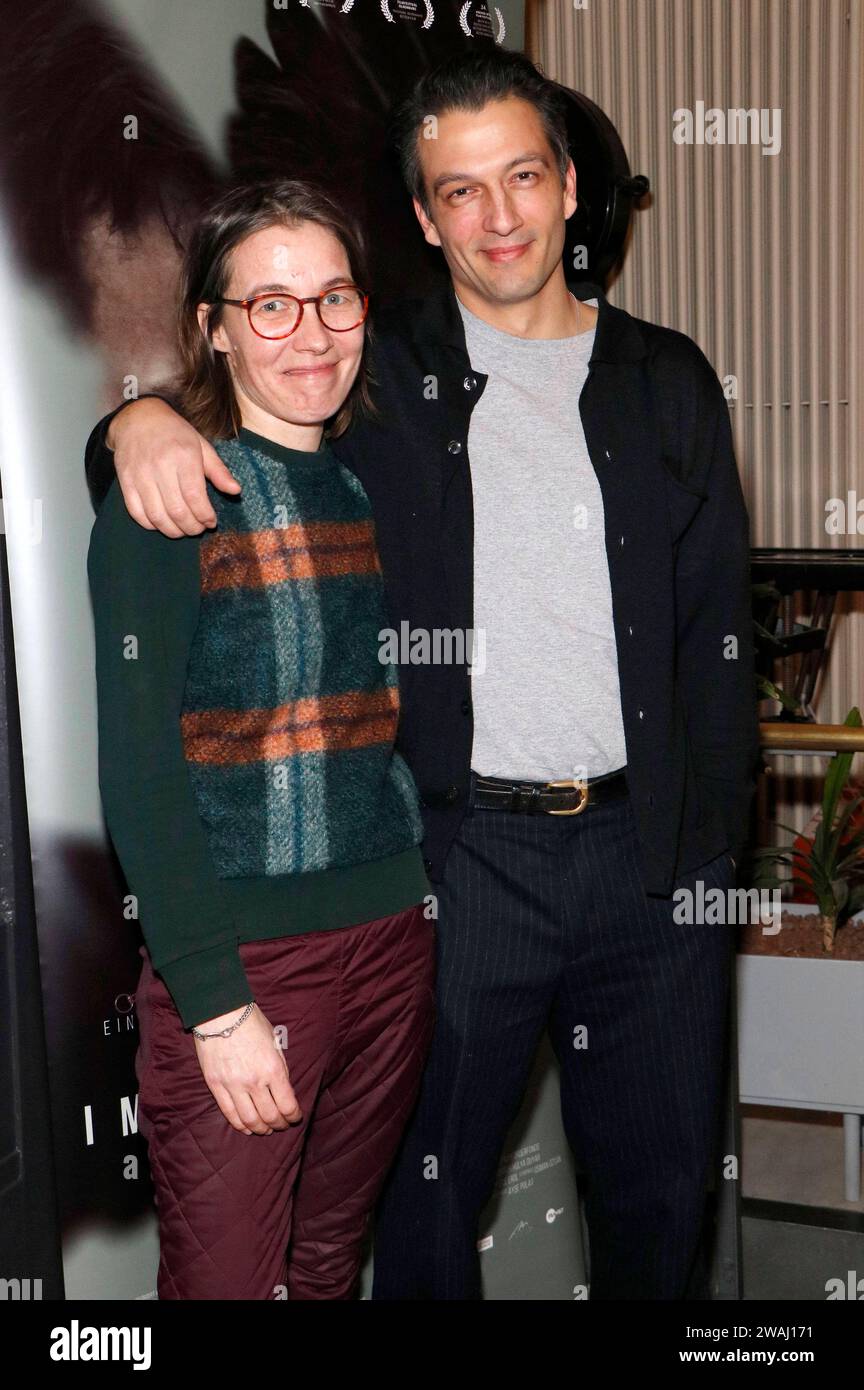 Katja Bürkle und Max Hemmersdorfer bei der Premiere des Kinofilms Im ...