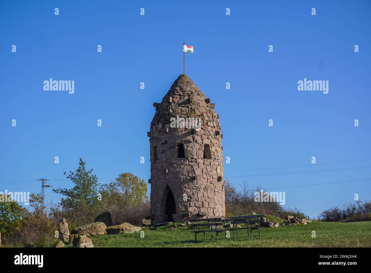 Cserepfalu, Hungary. 07th Nov, 2023. The Millennium Viewing Tower ...