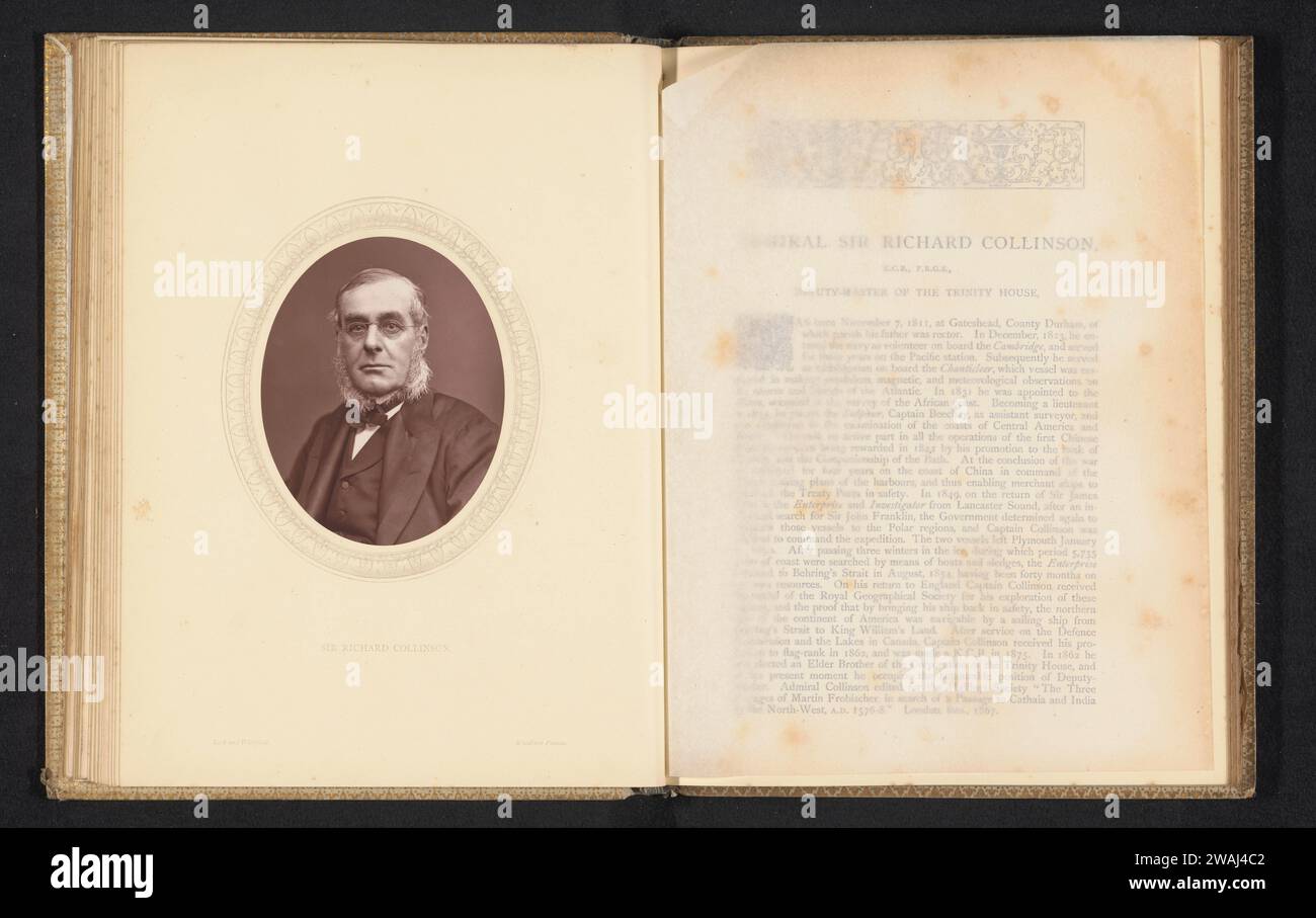 Sir Richard Collinson, Lock & Whitfield, c. 1871 - in or before 1876 ...