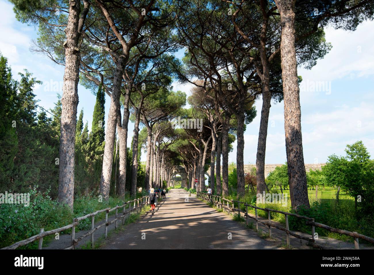The aqueduct park rome hi-res stock photography and images - Alamy